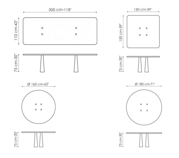 Dining Tables: Still Table